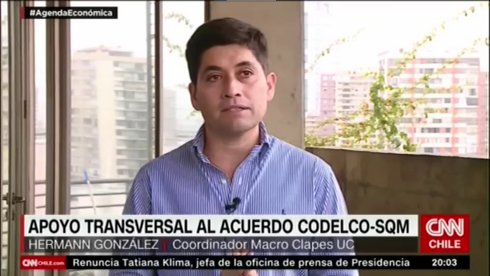 Clapes UC | Apoyo transversal al acuerdo entre Codelco y SQM para la extracción del litio