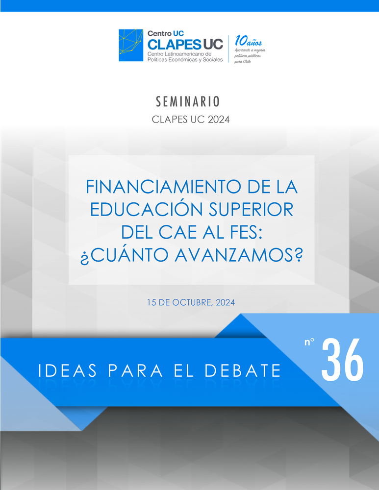 Clapes UC | Ideas para el Debate 36: "Financiamiento de la Educación ...